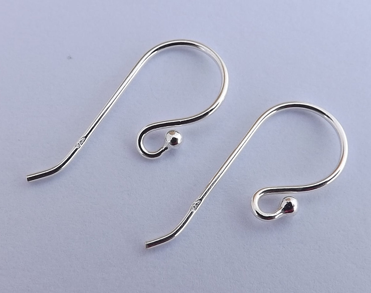 Pair of Sterling Silver French Earring Hooks SSHooks – Kathryn Design ...